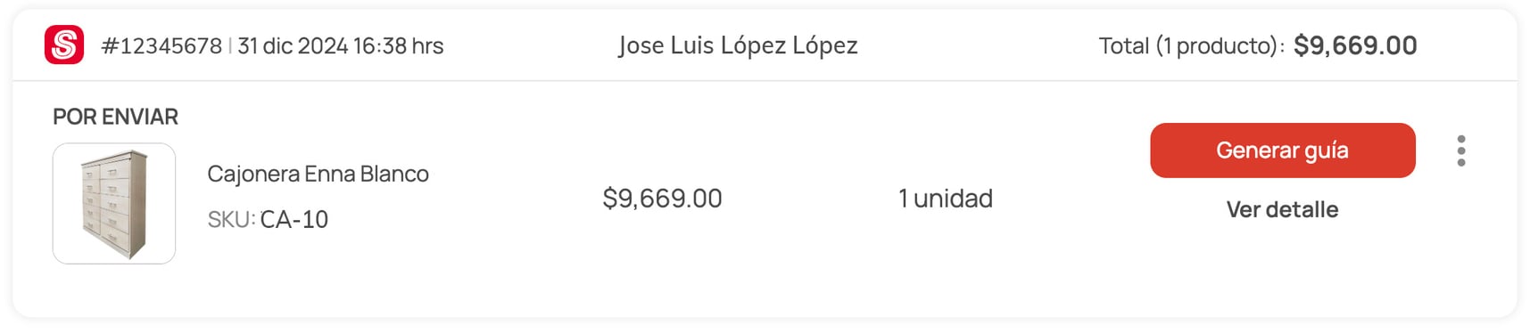 ¿Cómo procesar un pedido?